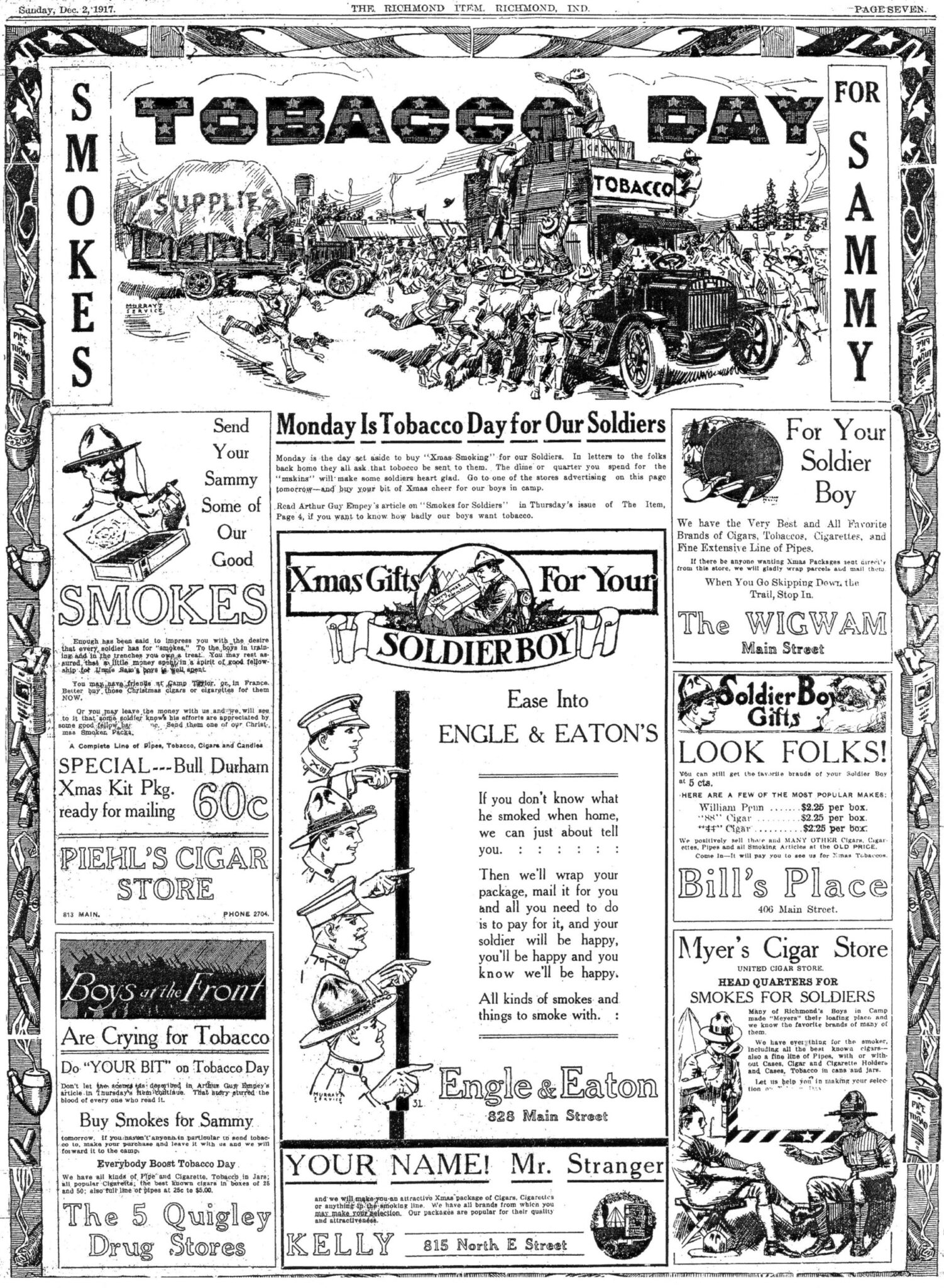 “Smokes for Sammy” – Morrisson-Reeves Library History