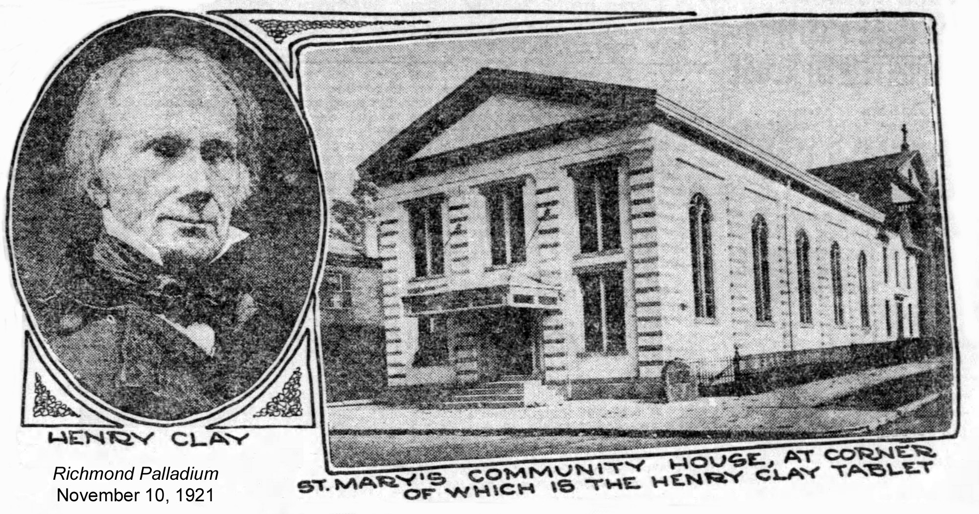 The Henry Clay Memorial Tablet – Morrisson-Reeves Library History